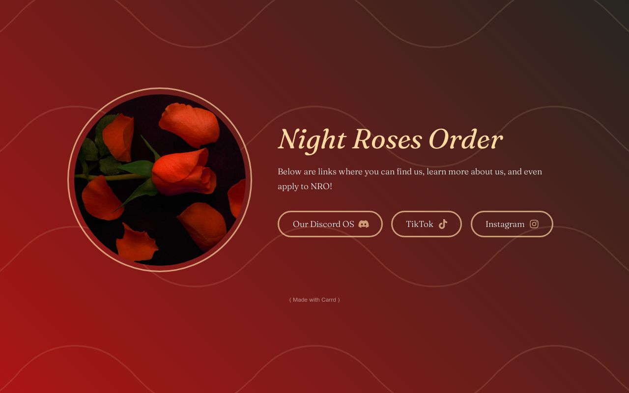 Night Roses Order